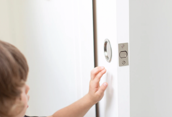 ROUND POCKET DOOR TUBULAR LOCK – Heavy Duty Pocket Door Frames