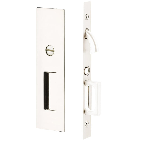 NARROW MODERN RECTANGULAR POCKET DOOR MORTISE LOCK – Heavy Duty Pocket ...